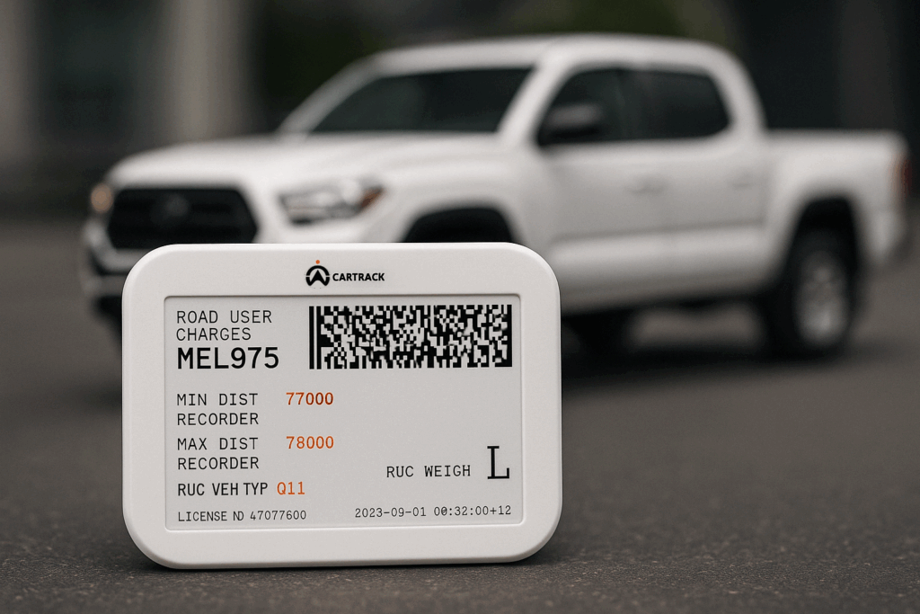 Streamlined Automated RUC management| Cartrack NZ